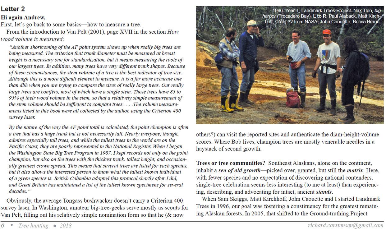 Tree hunting manual | JuneauNature